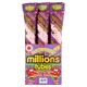 Millions Raspberry Tubes 55g 1x12 - Godtesjuk AS