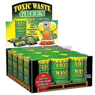 Toxic Waste Sour Green 42g 1X12 - Godtesjuk AS