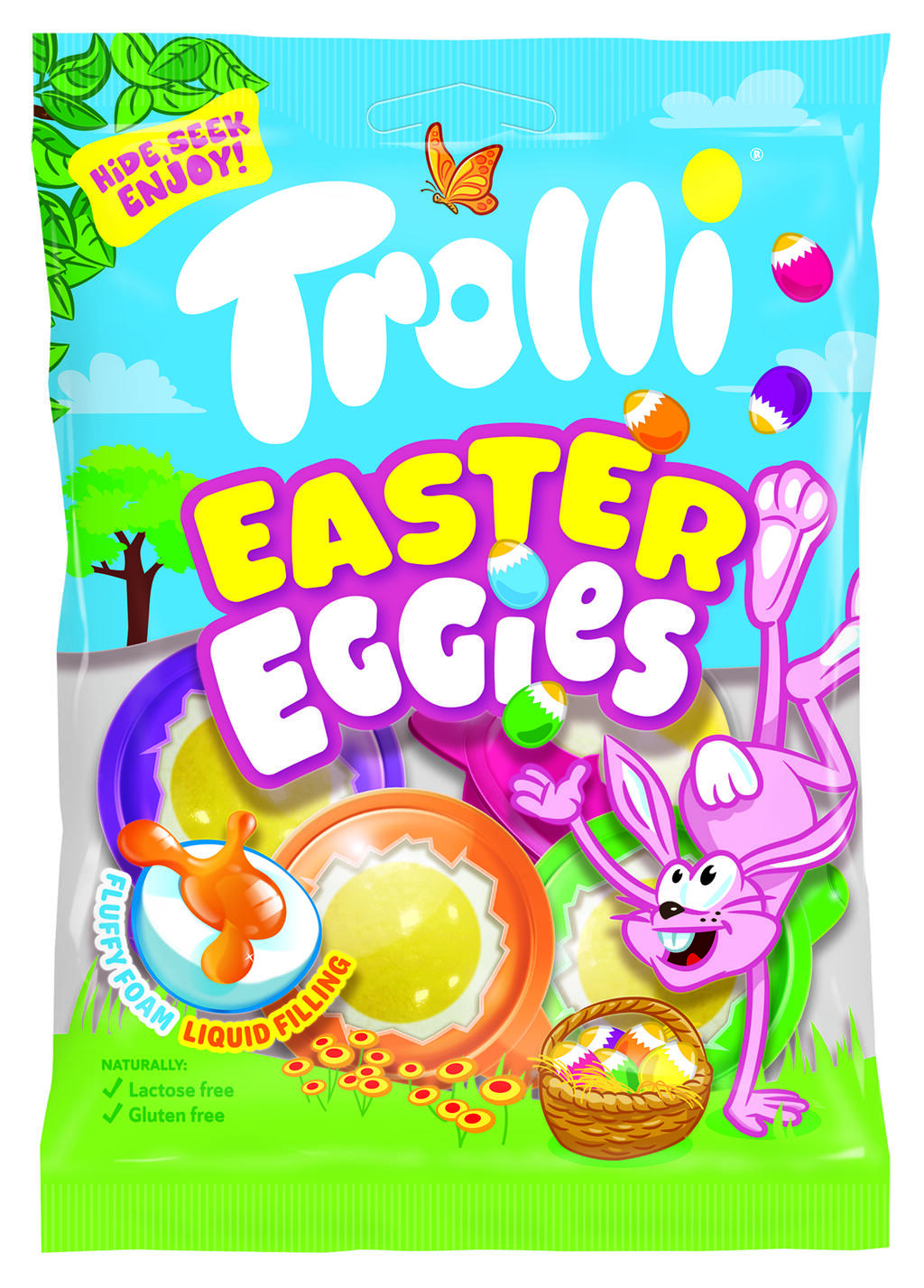 Trolli Easter Eggies 21x75g - Godtesjuk AS