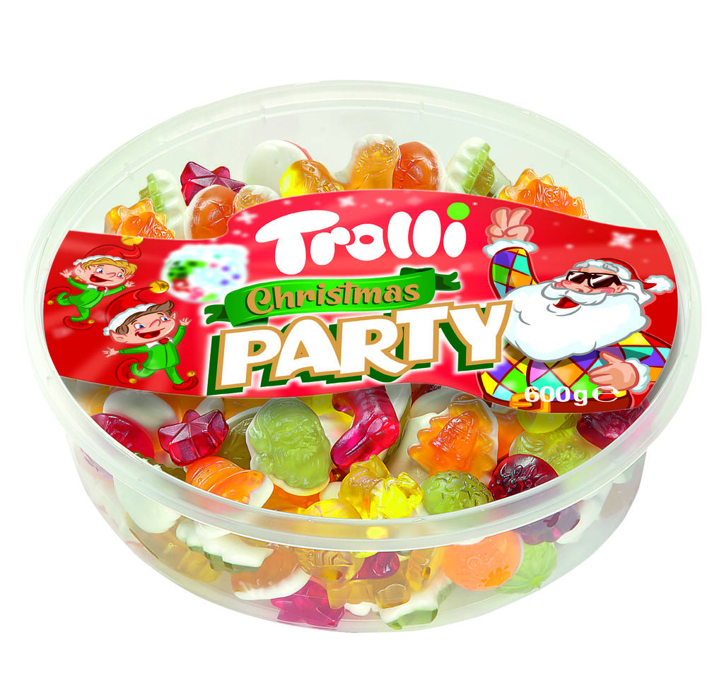 Trolli Christmas Party 600g 1x8stk - Godtesjuk AS