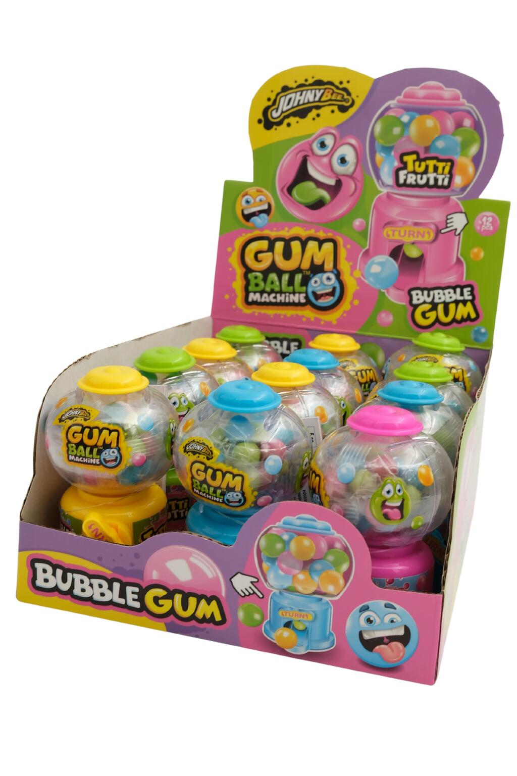 Gumball Machine 30g 1x12 Johny Bee - Godtesjuk AS